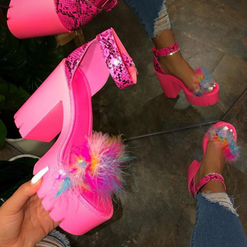 Orthopedic Balance Fluffy Flat Heels: Unmatched Elegance And Comfort